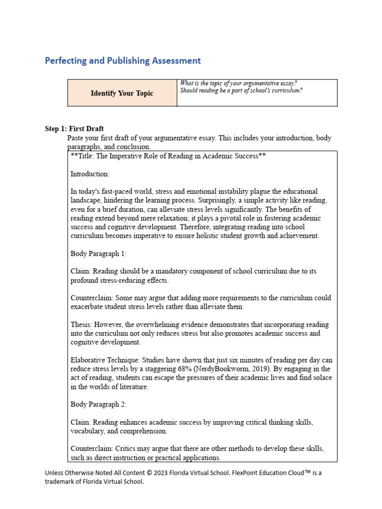 05.04 Perfecting and Publishing | PDF | Empathy | Essays