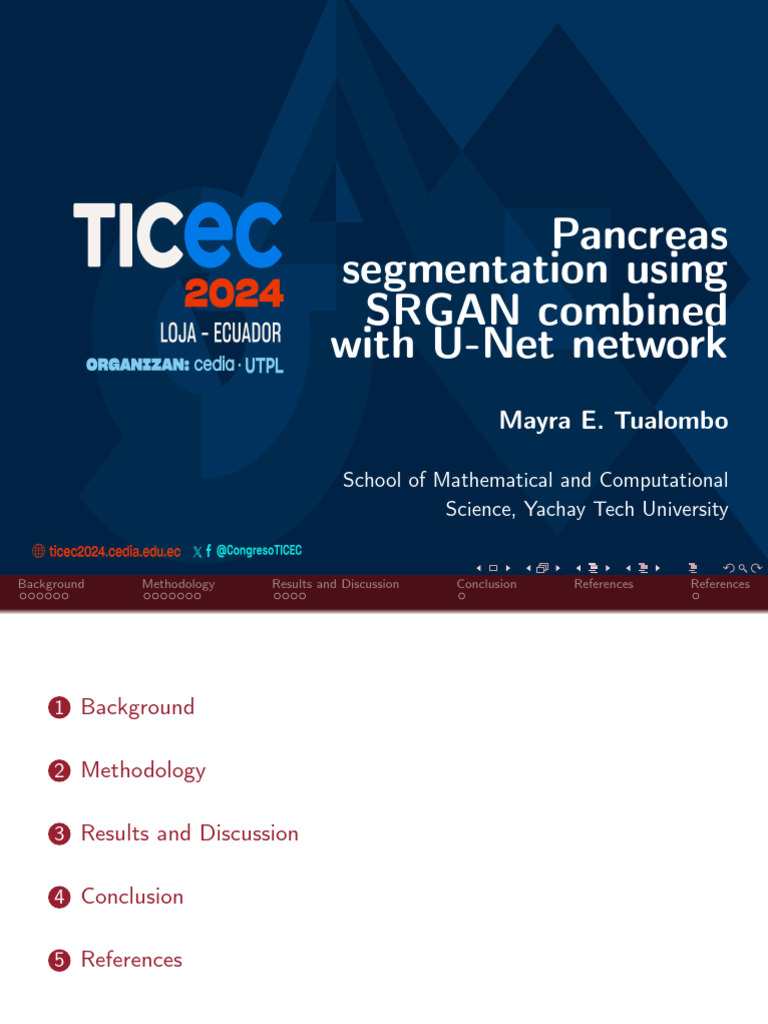 Pancreas Segmentation Using Srgan Combined With U Net Network Pdf Pancreatic Cancer Image