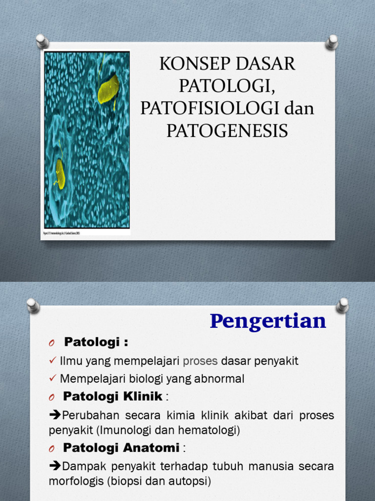 Dasar Patologi dan Patogenesis Penyakit | PDF