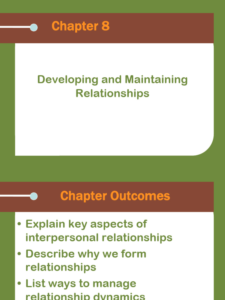 Understanding Interpersonal Relationships | PDF | Interpersonal Relationships | Love