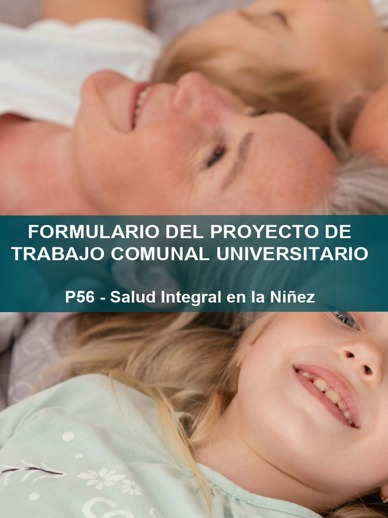 TCU-P56-Salud Integral en La Niñez | PDF | Sicología