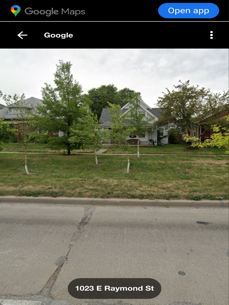 1021 E Raymond ST - Google Maps | PDF