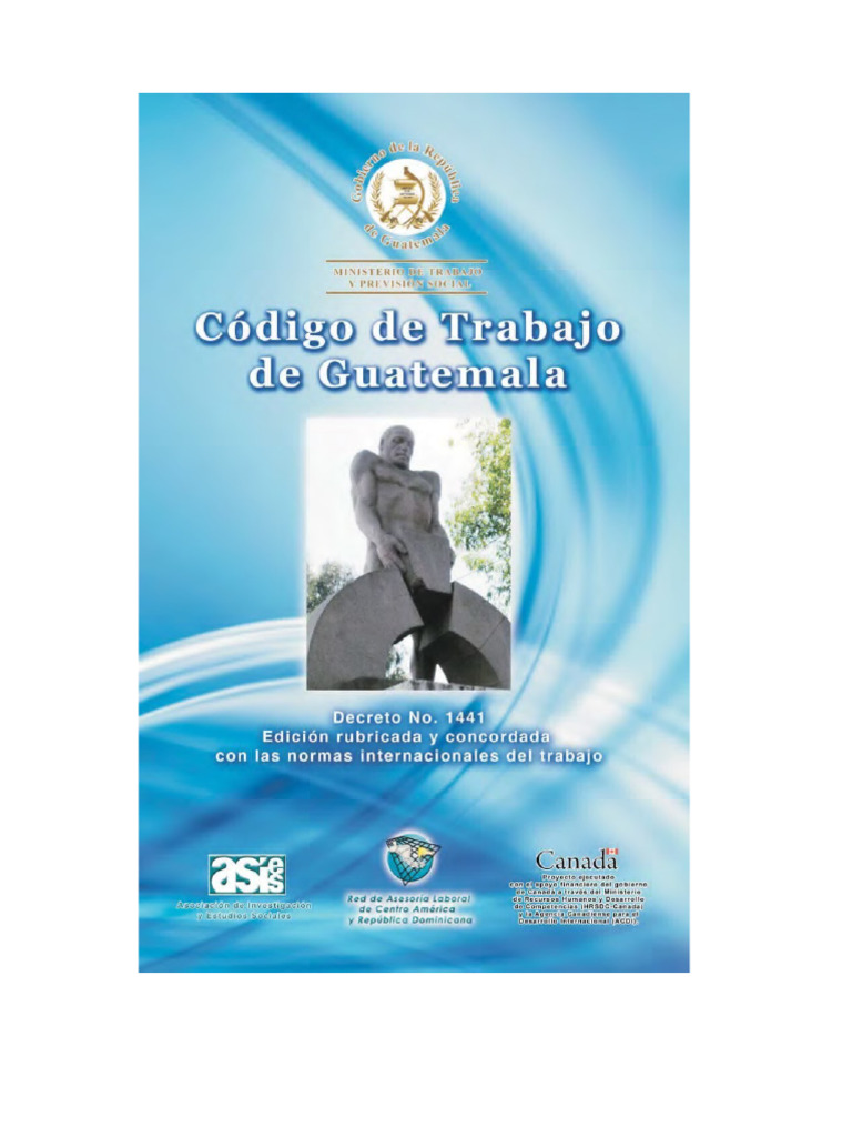 Codigo de Trabajo Guatemala | PDF | Derecho laboral | Guatemala