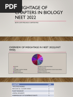 Grade 10 Science Weightage 2025 Selected Chapters | PDF