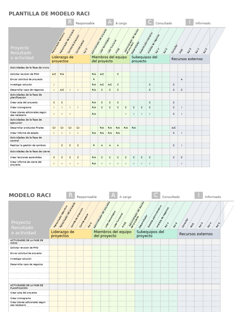 IC RACI Model 11452 - ES | PDF | Ingeniería de Sistemas | Pensamiento sistémico