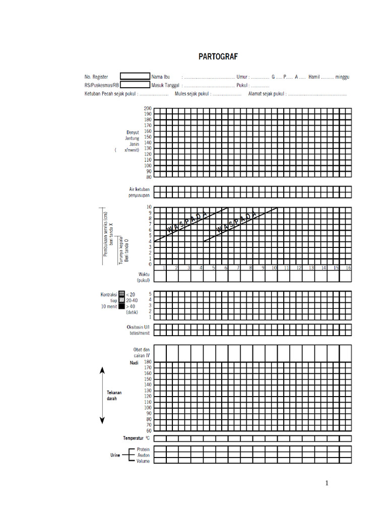 Partograf | PDF