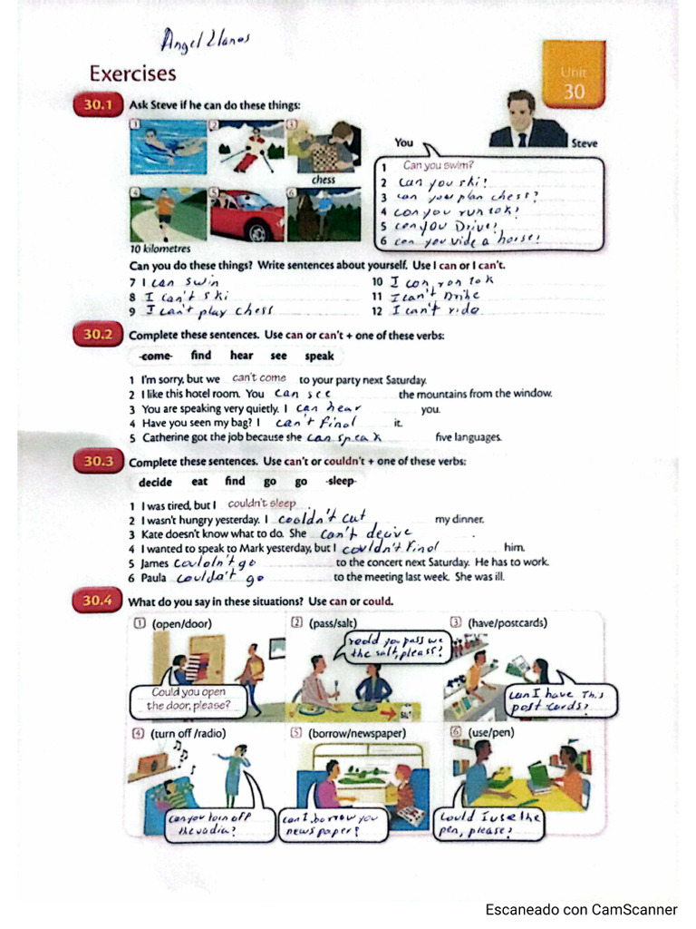 Inglés segundo parcial 1.2 | PDF