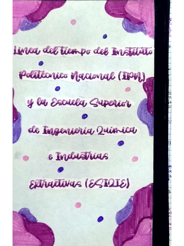 Línea del tiempo IPN y ESIQIE | PDF