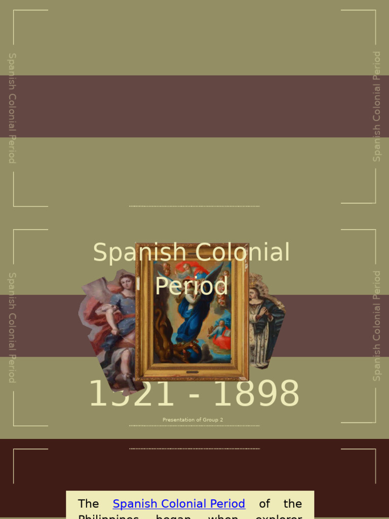 Spanish Colonial Period | PDF | Baroque | Spain