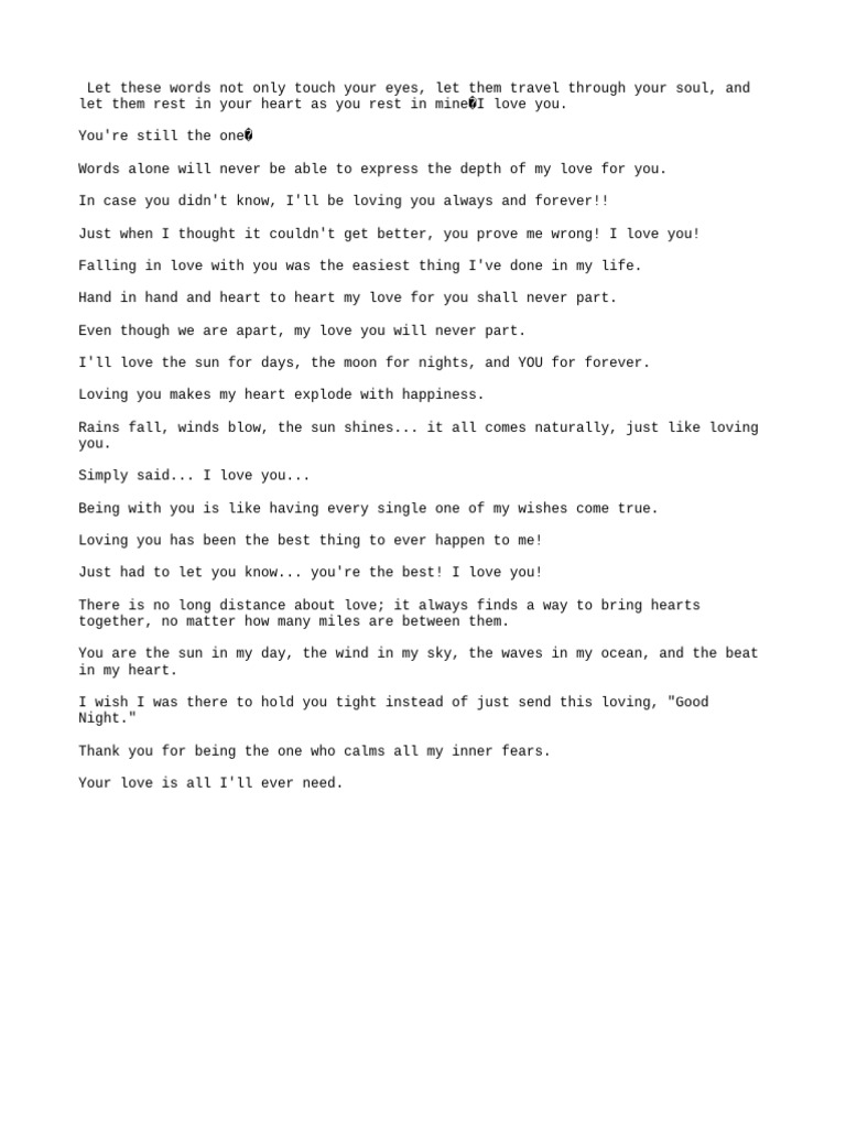 Random Love Gestures - FMT | PDF | Birthdays
