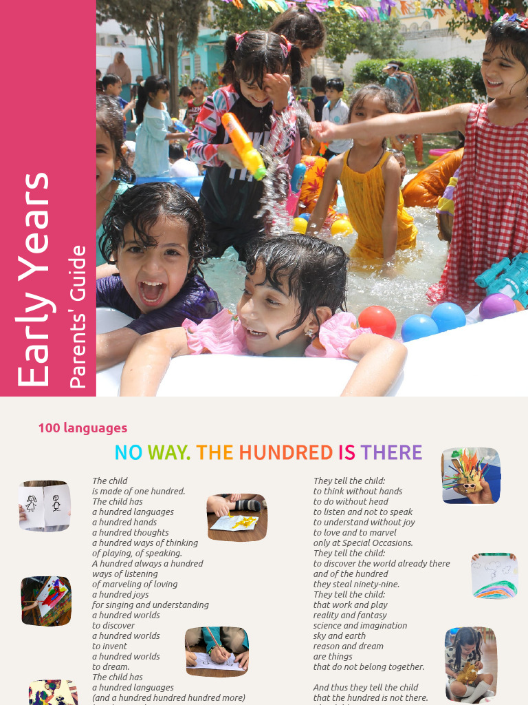 Early Years Parents' Guide | PDF | Creativity | Learning