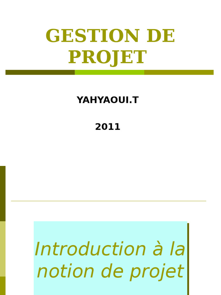 Gestion de projet | PDF | Gestion de projet | Planification