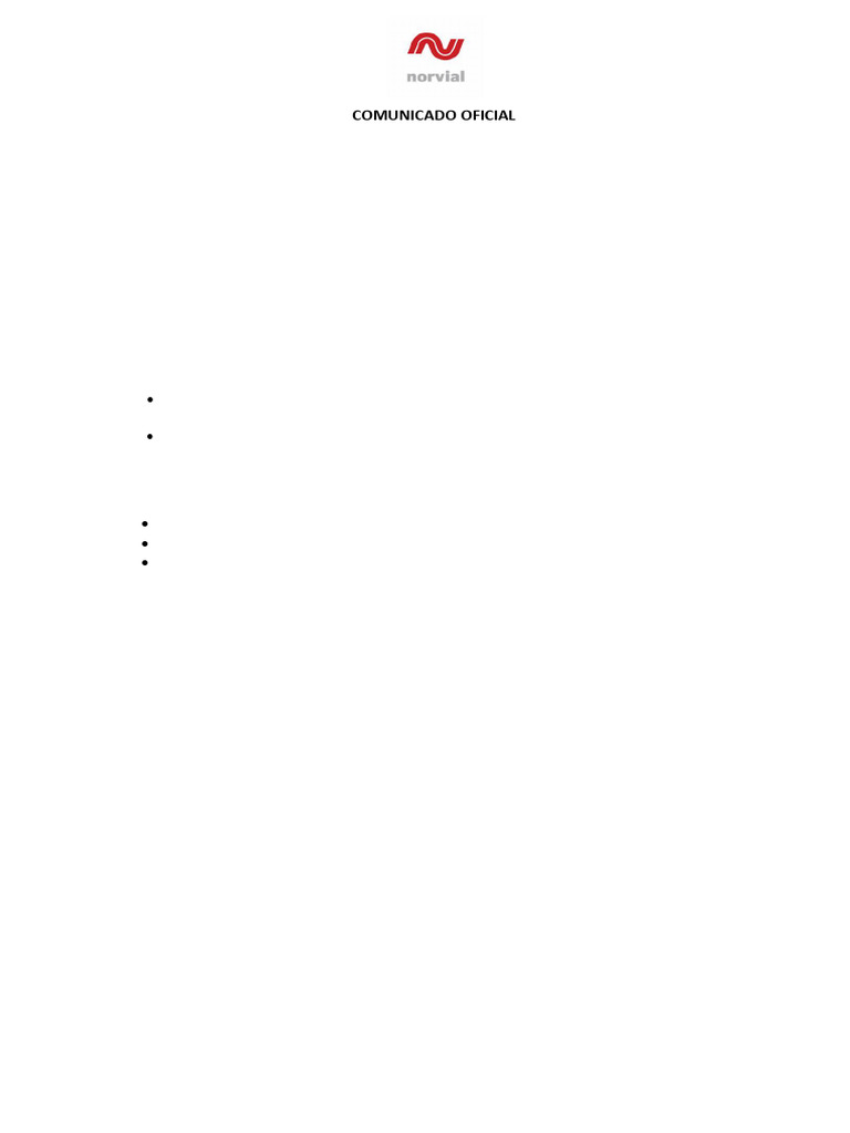 AO-Comunicado Norvial 21 Feb v2 | PDF