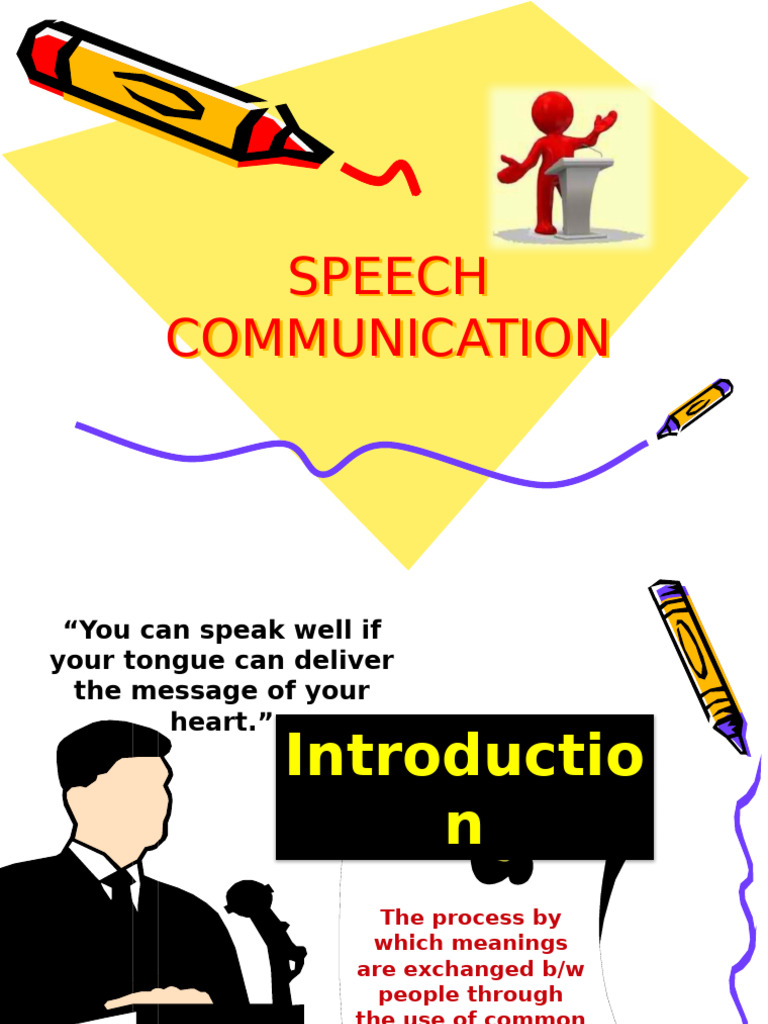 Speech Communication | PDF | Communication | Human Communication