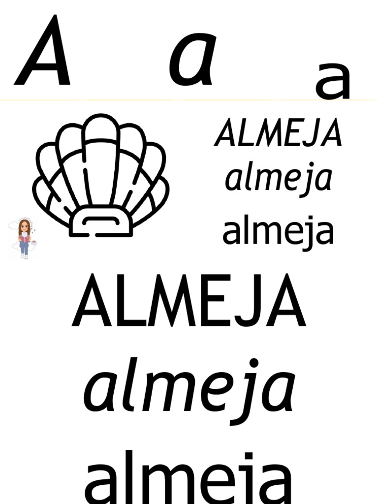 Abecedario de Verano para Imprimir | PDF