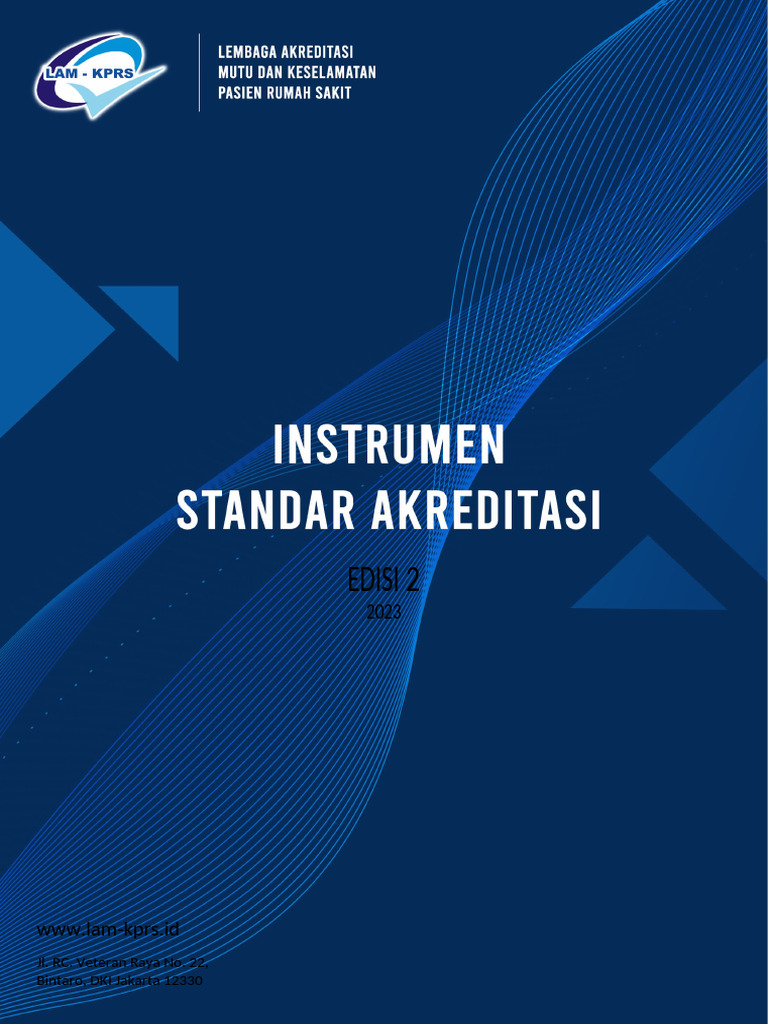Edisi 2 - Buku Instrumen Akreditasi 2023 | PDF