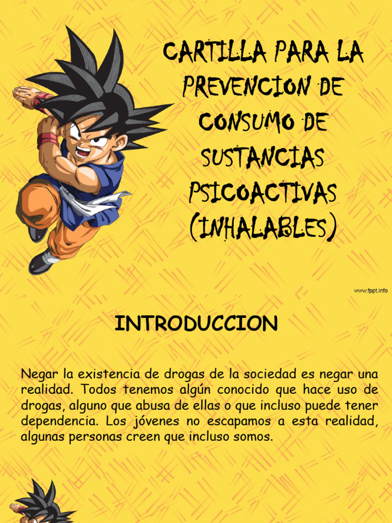 Prevención de Sustancias Inhalables | PDF | Drogas | La dependencia de ...