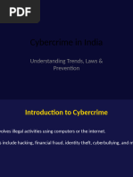 Cybercrime India Expanded Presentation | PDF | Cybercrime | Computer ...
