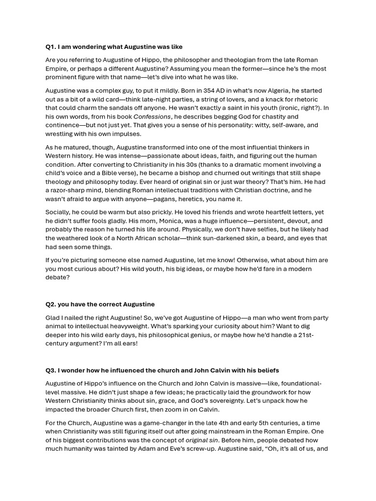 2 Types of Grace | PDF | Grace In Christianity | Augustine Of Hippo