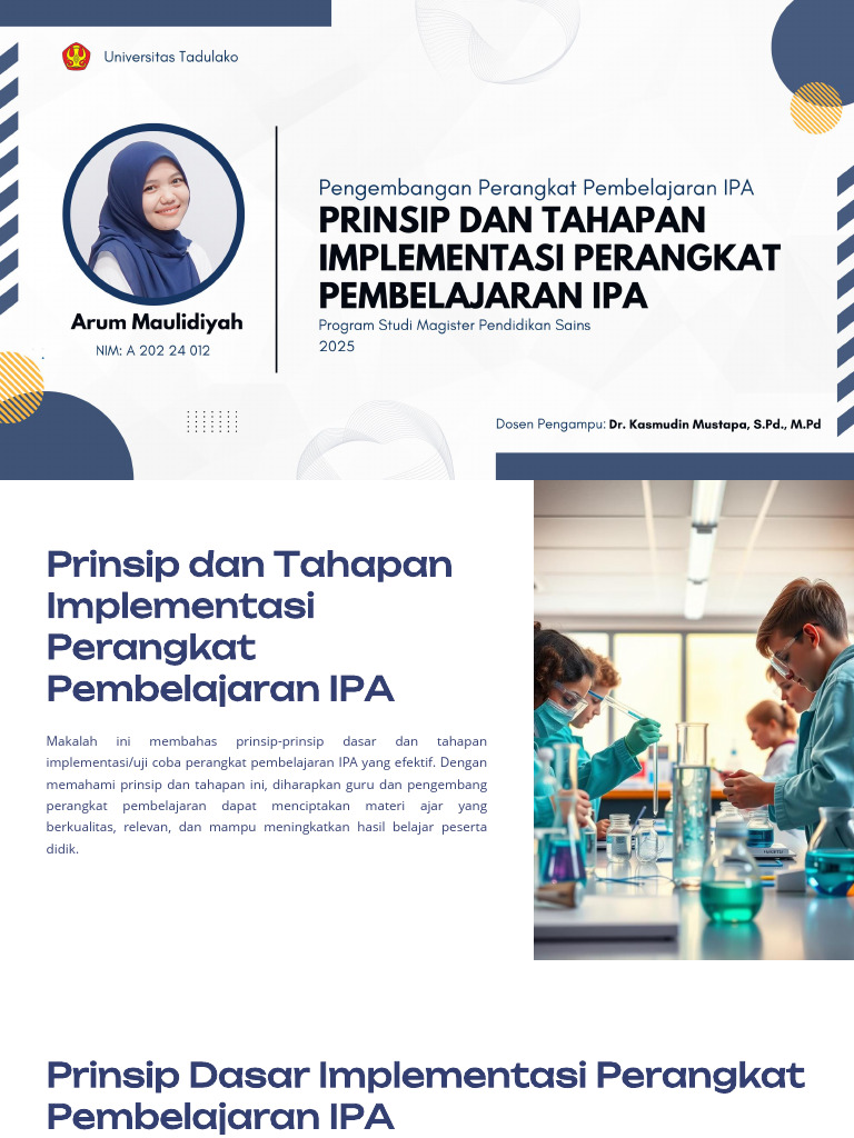 Implementasi Efektif Pembelajaran IPA | PDF