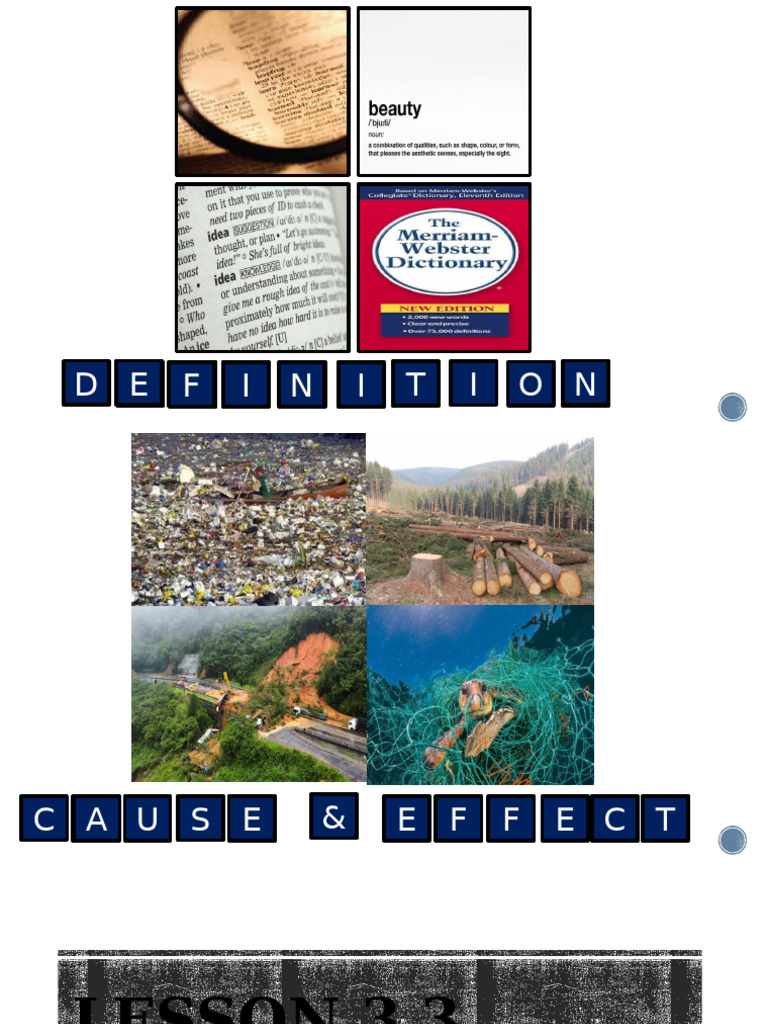 3 Definition 4 Cause and Effect | PDF
