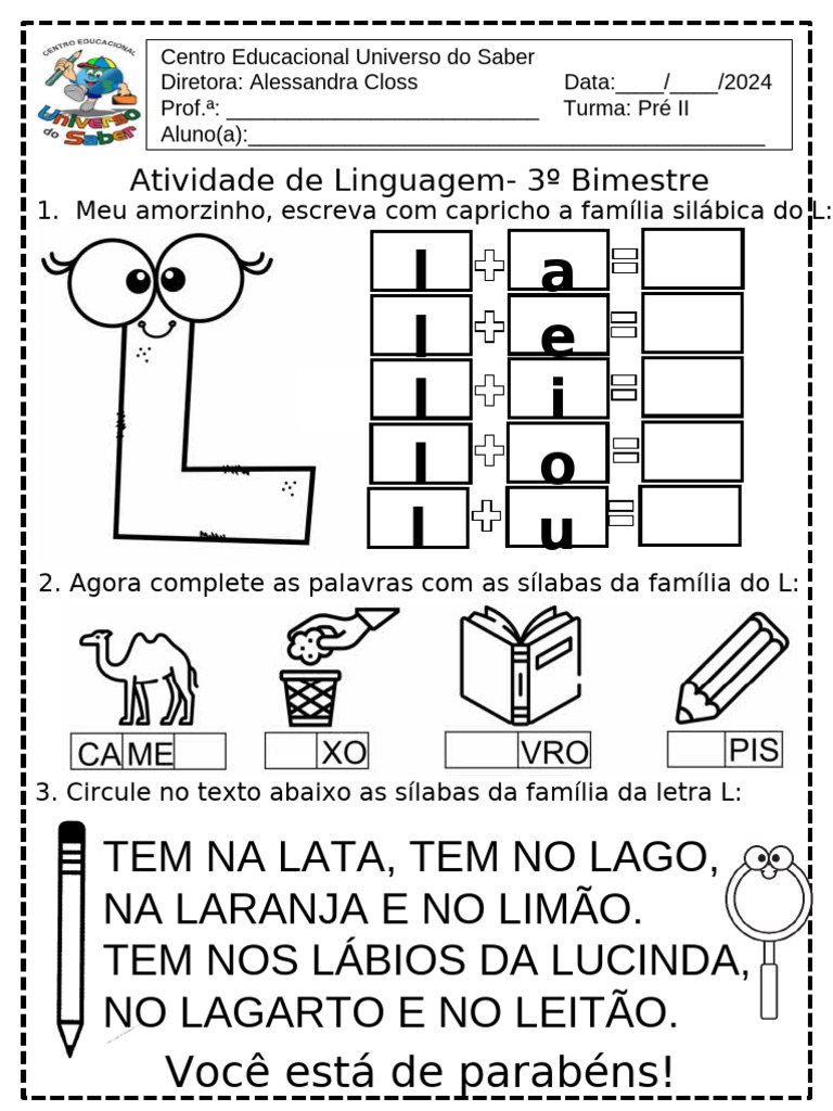 Atividade Pré - II Corrigida - S02 - SEMANA 02 | PDF