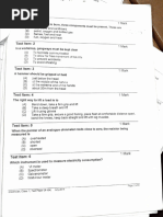 Trade Test Questions-1 | PDF | Electric Motor | Engines