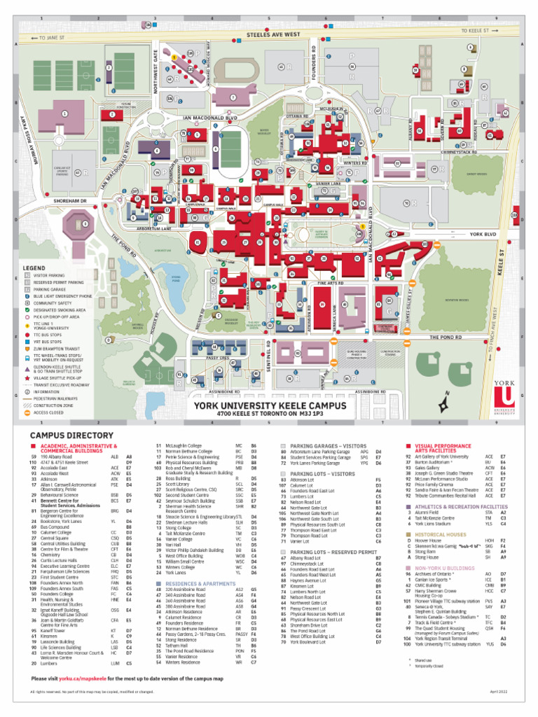 HTTPSWWW Yorku caparkingwp-contentuploadssites512022072D-KEELE - Map ...