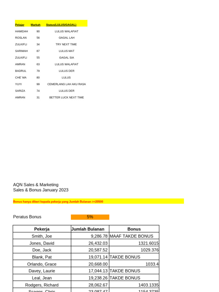 Muhammad Danish Kautsar - If and or - bs1.75 | PDF