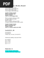 Such a Happy Day Lyrics | PDF
