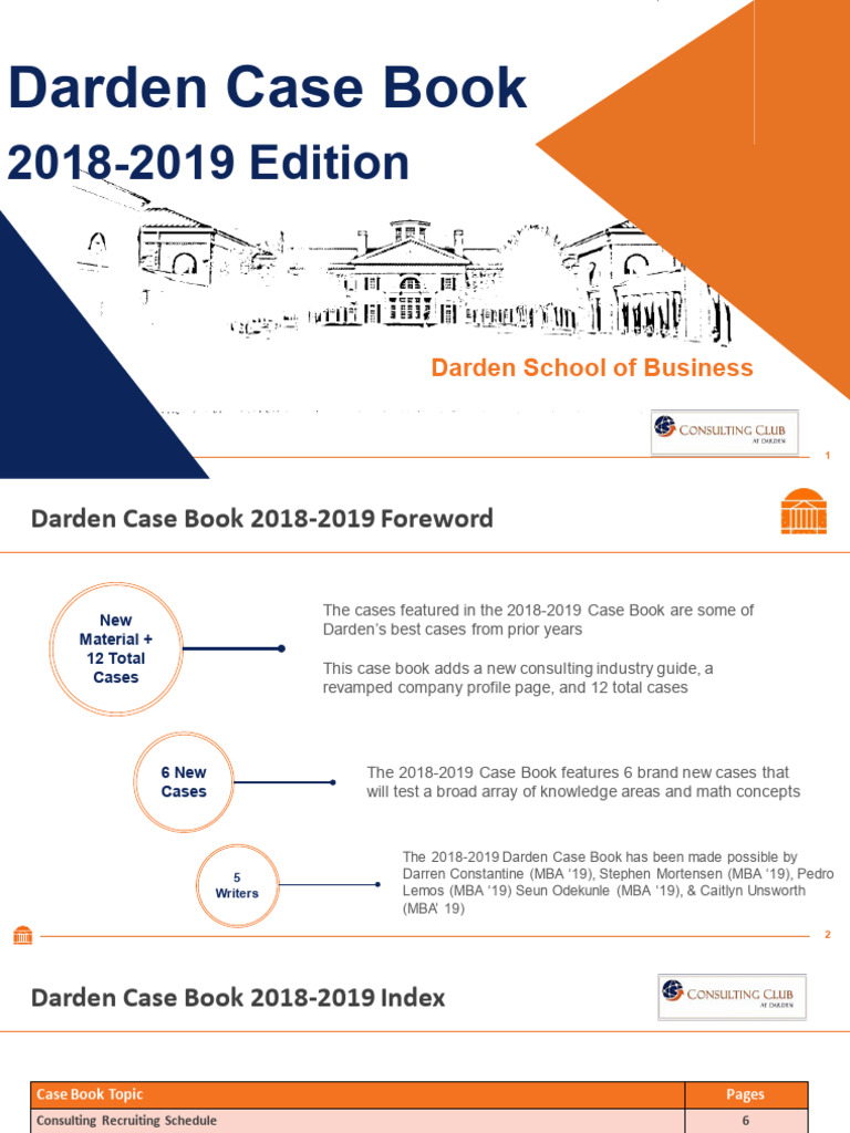 Darden Case Book 2018-2019 | PDF | Petroleum | Natural Gas