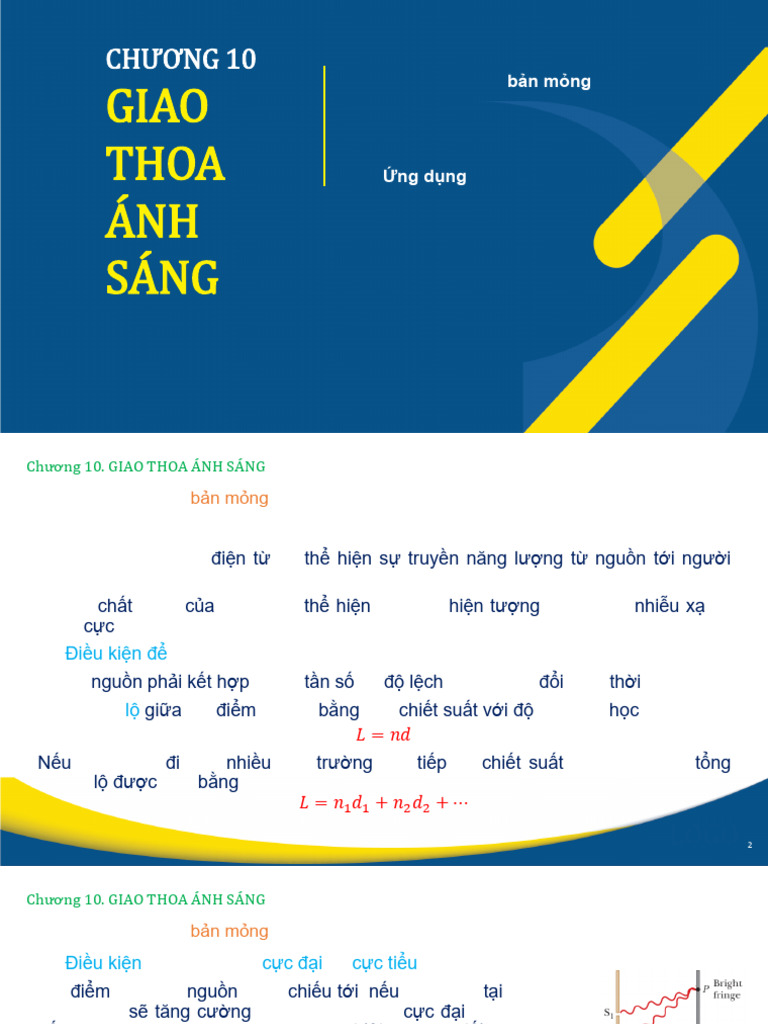 DUT-Vatly1-Chuong 10-Quang | PDF