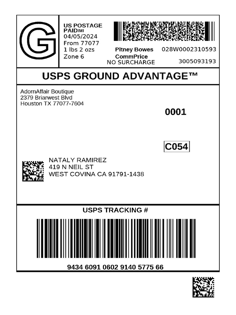 04 05-10-35 04 - Shipping Label+Packing Slip | PDF
