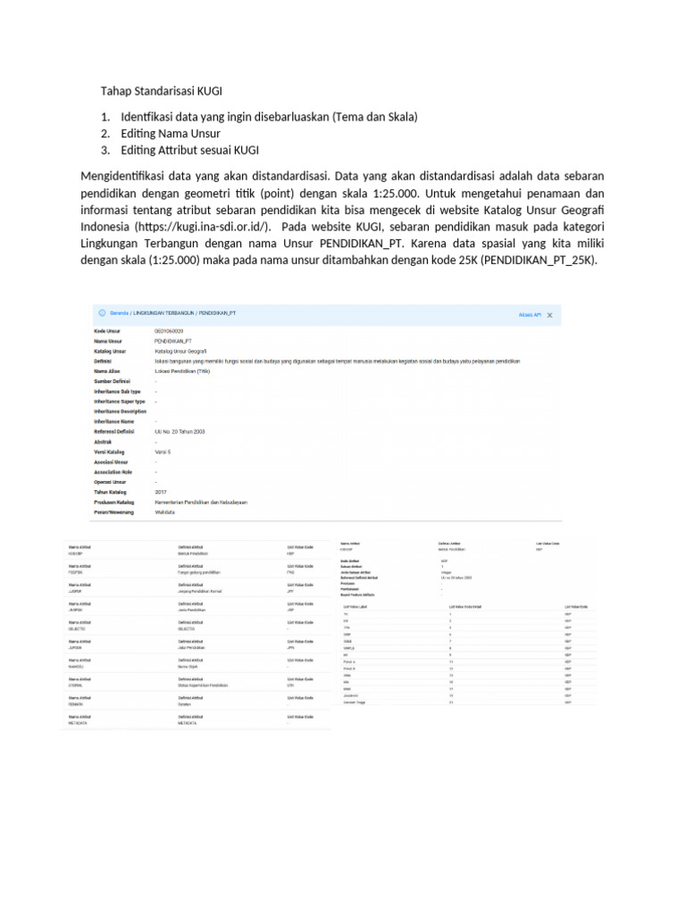 PROSES KUGI QGIS | PDF