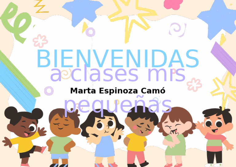 Cartel Bienvenidos A Clases Colorido Azul y Violeta - 20250219 - 155308 ...