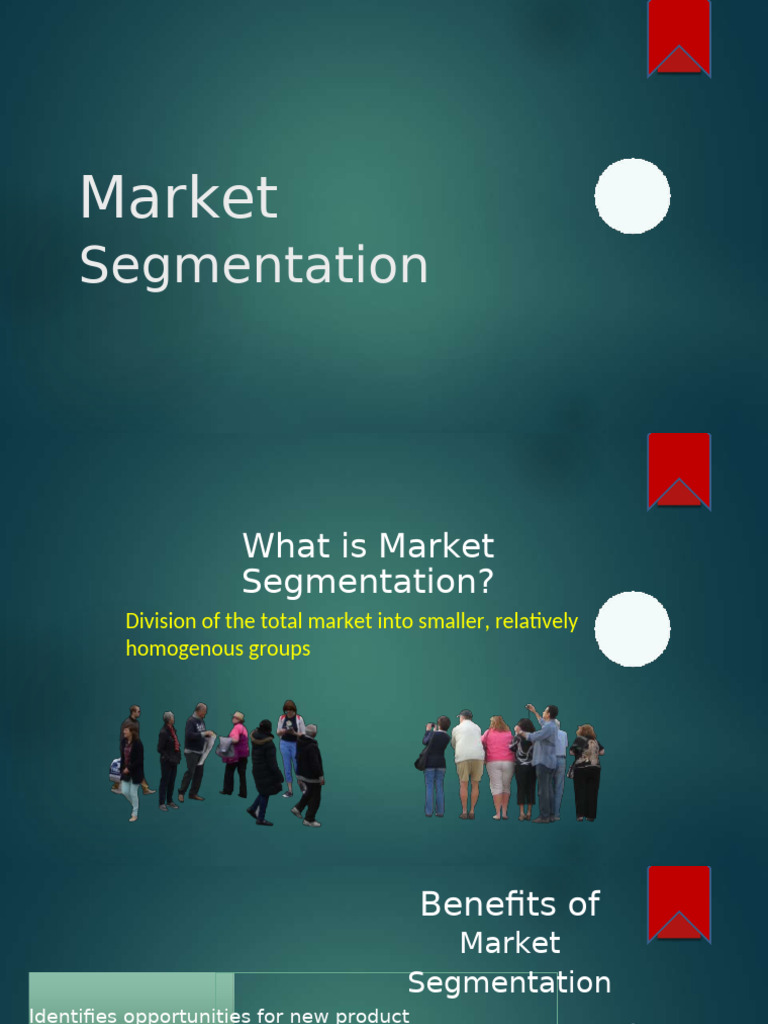 Market segmentation Process biju | PDF | Market Segmentation | Marketing
