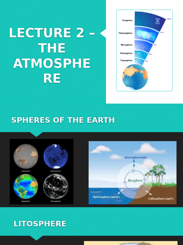 Earth's Atmospheric Spheres Explained | PDF | Atmosphere | Atmosphere ...