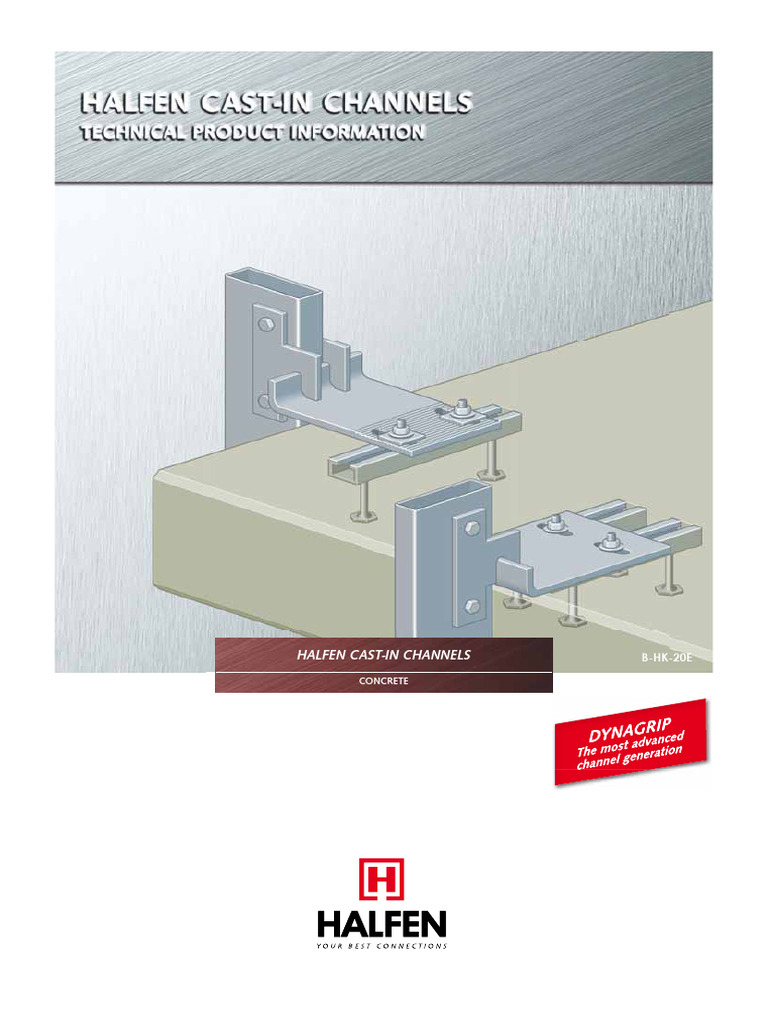 B-HK-20E Halfen Catalogue 2023 | PDF | Structural Engineering | Applied ...