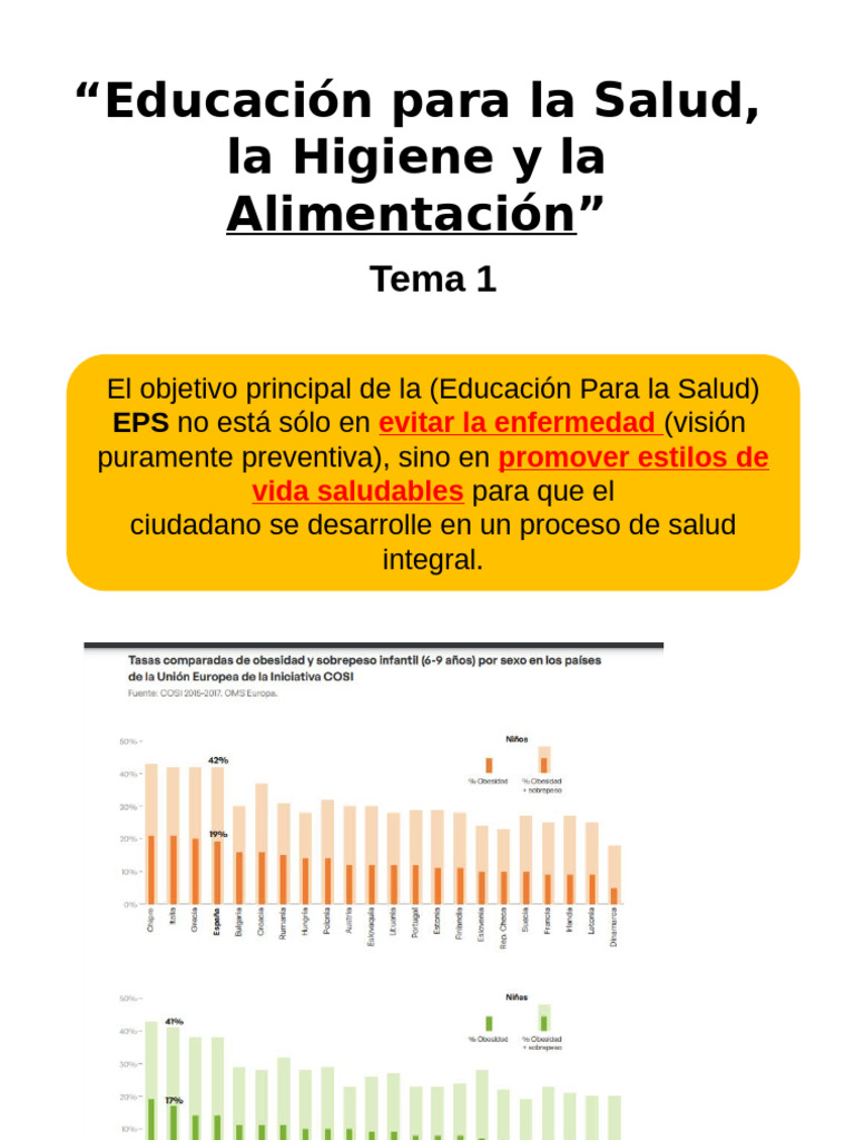 Educación y Prevención de Obesidad Infantil | PDF | Obesidad | Obesidad infantil