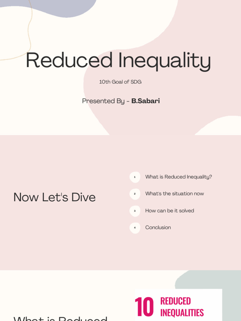 Reduced Inequality - 20241020 - 221710 - 0000 | PDF | Economic ...