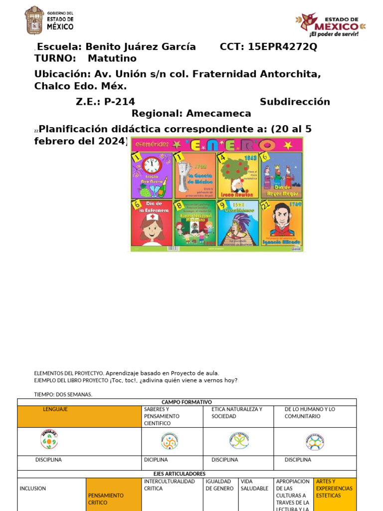 Portada de La Planeacion | PDF