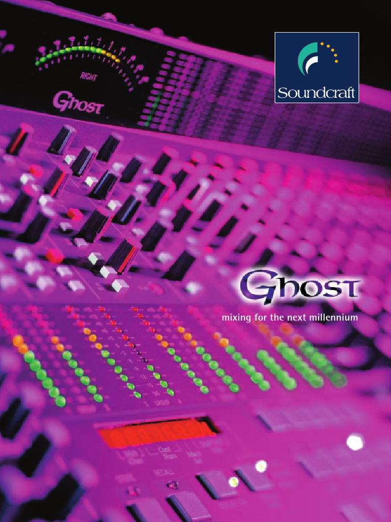 Soundcraft Ghost Mixer Overview | PDF | Equalization (Audio) | Sound ...