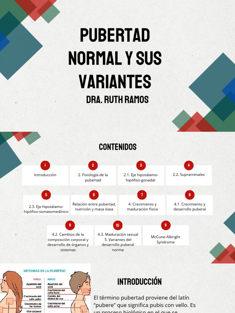 PUBERTAD | PDF | Pubertad | Adolescencia