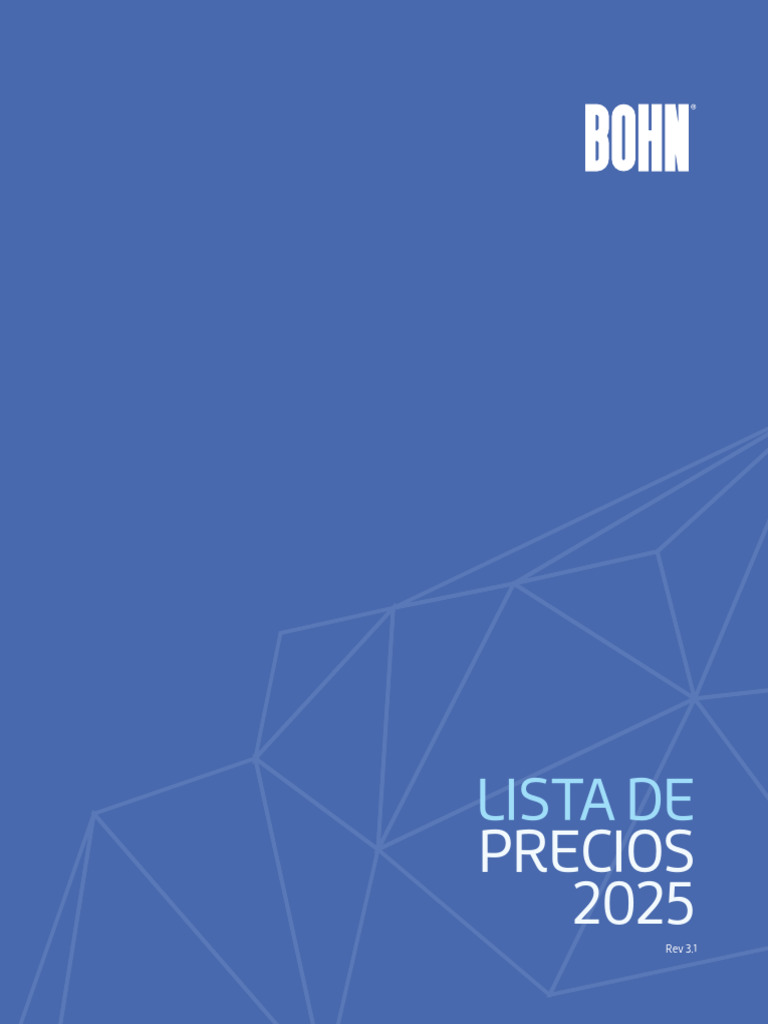 Lista de Precios Bohn 2025 | PDF | Moneda | Mercado de divisas