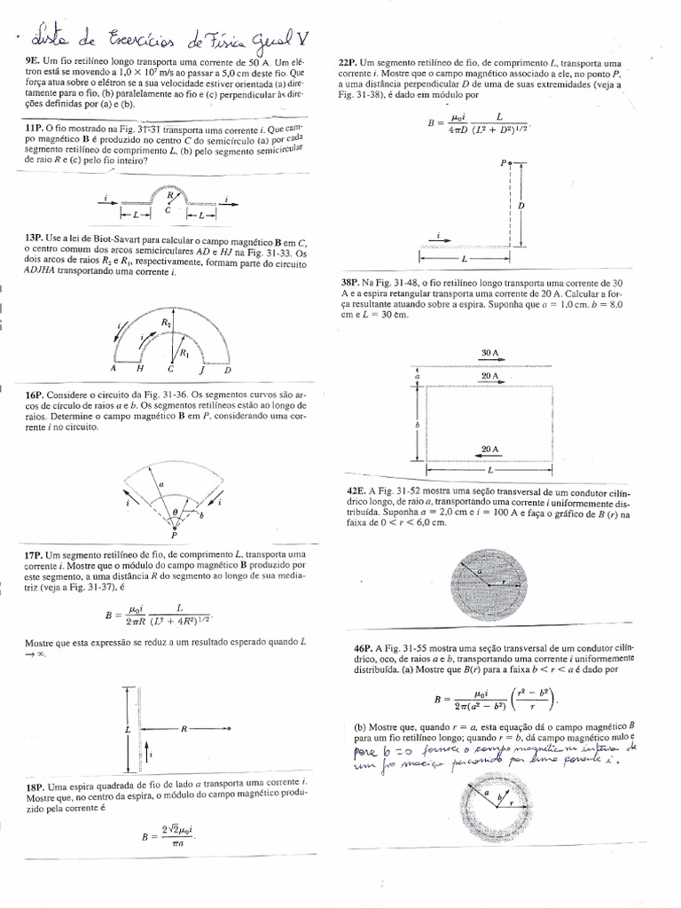 Eletro II - 2024-1 Lista de Exercicios 2 | PDF