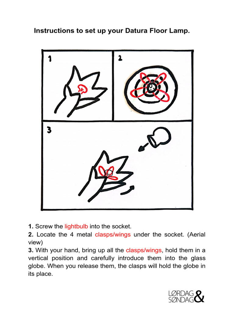 Instrucciones lamp | PDF