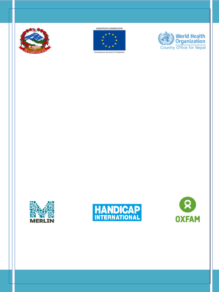 Moh and Who Emergency Trauma Guidelines | PDF | Wound | Spinal Cord Injury