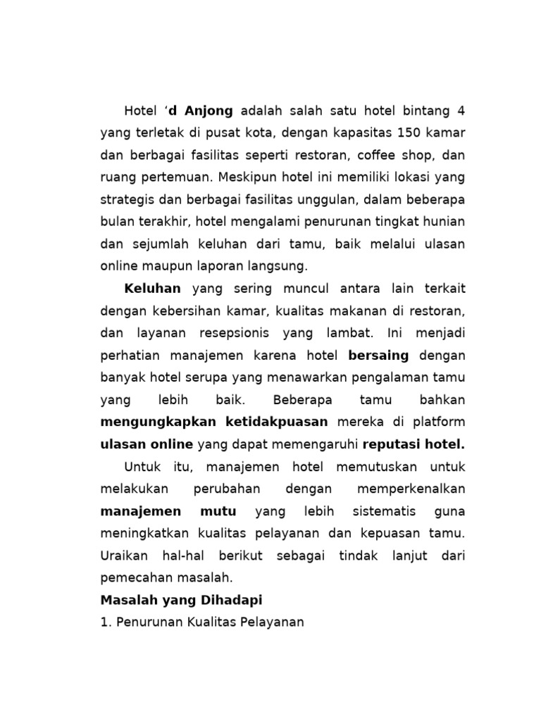 Case Stu D Anjong | PDF