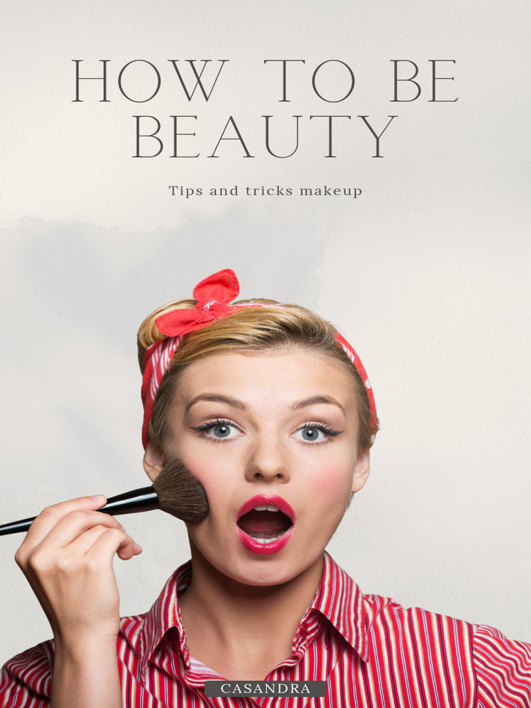 Grey Aesthetic How To Beauty Book Cover - 20250223 - 232048 - 0000 | PDF