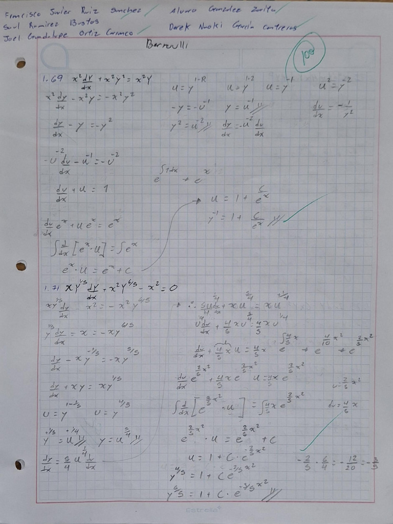 Tarea4 Bernoulli | PDF